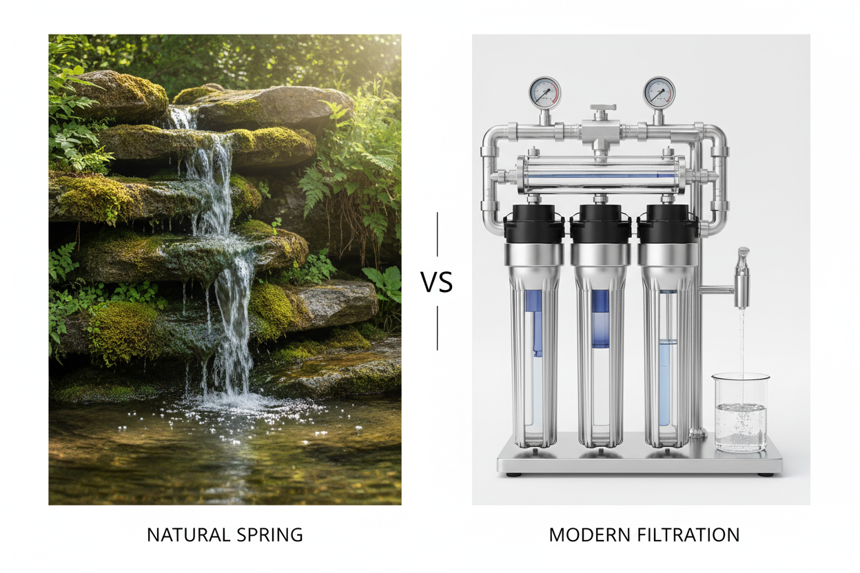 Spring Water vs Purified Water: What's the Difference? | Little Hampton ...